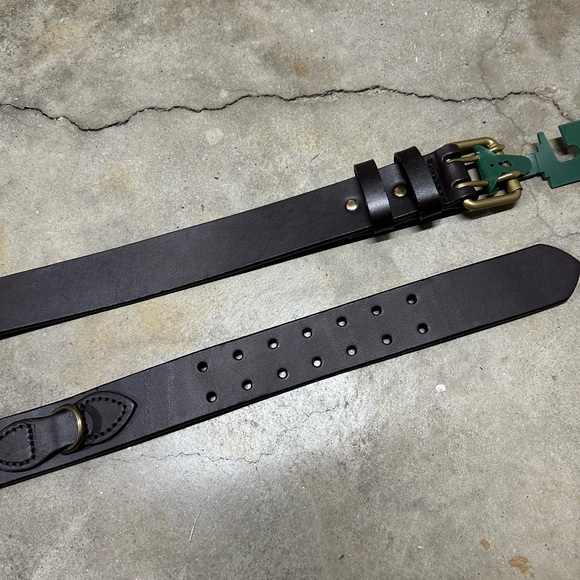 Filson | Accessories | Nwt Filson Double Prong Belt Brown Bridle ...
